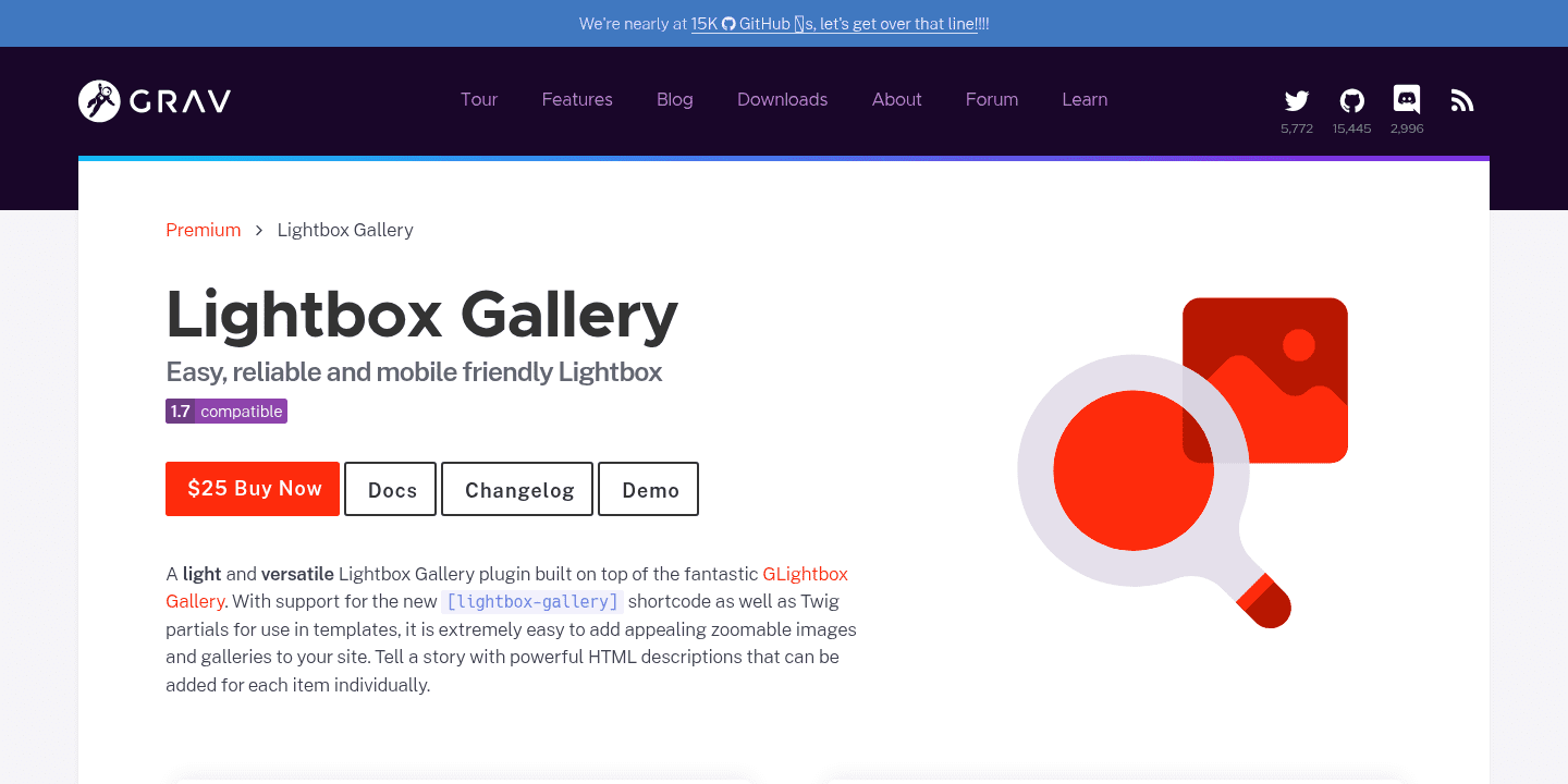 Lightbox Gallery | Grav CMS