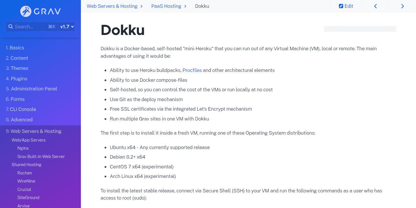 Dokku Grav Documentation 