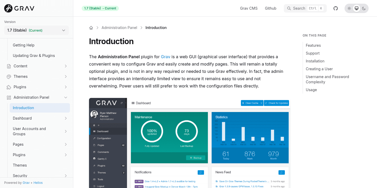 Introduction | Grav Documentation