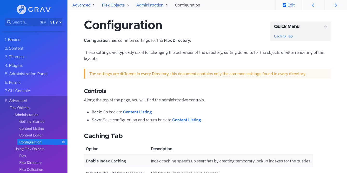 Configuration | Grav Documentation
